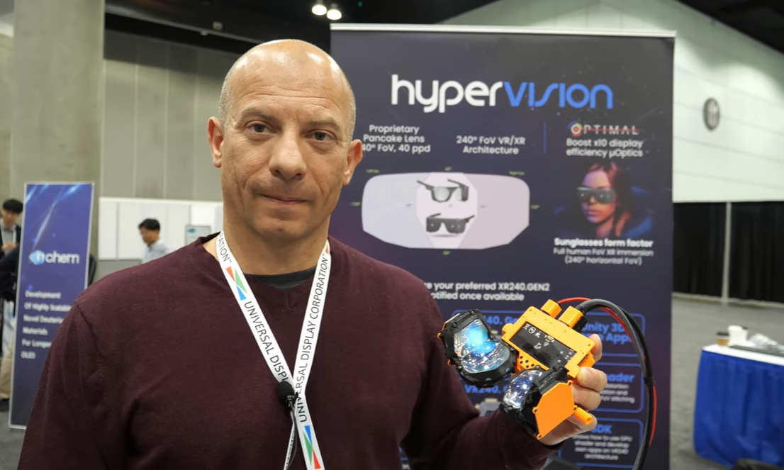 Hypervision ทำต้นแบบ VR เลนส์แพนเค้กกว้าง FOV 240 องศา - Maidev XR