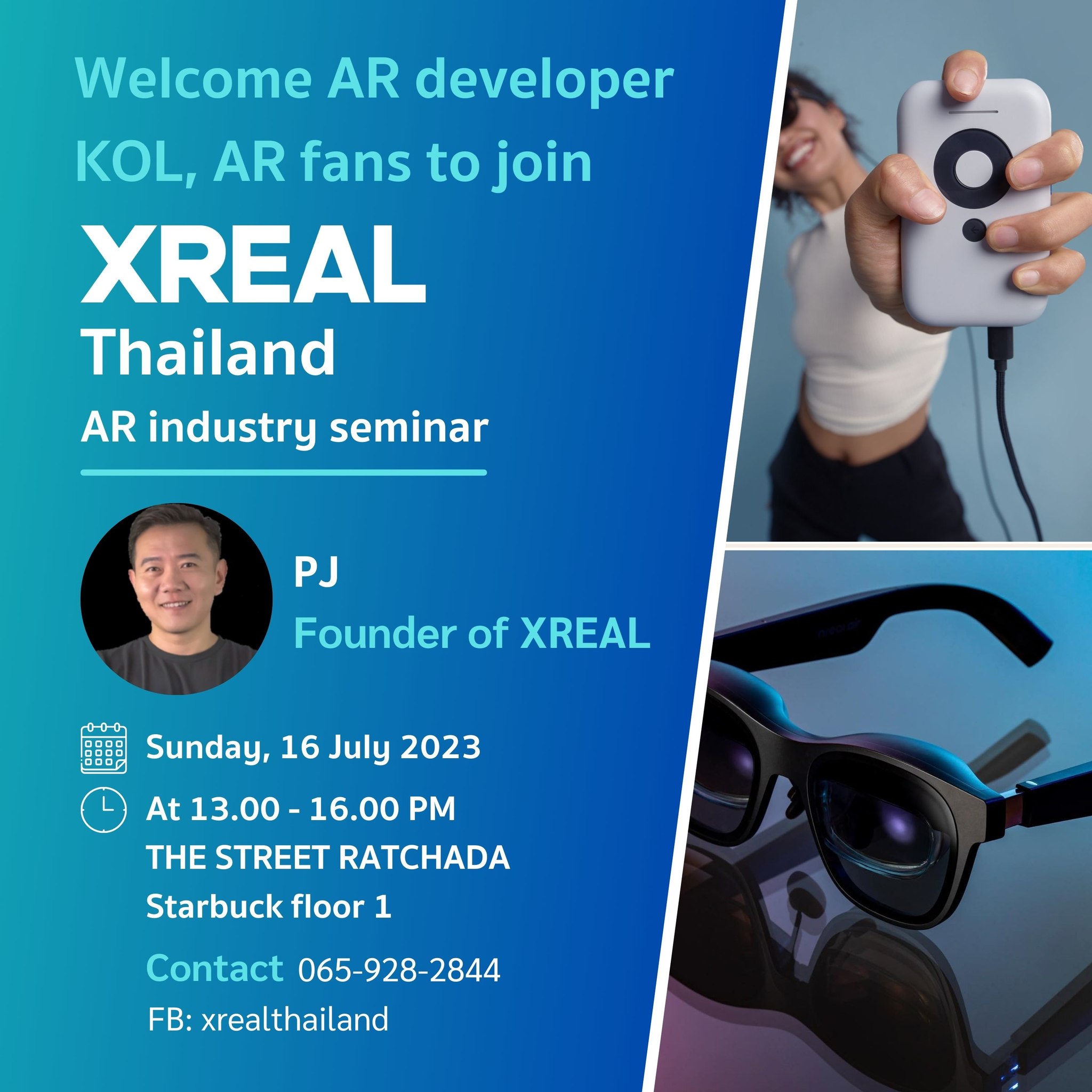 XREAL Thailand AR industry seminar ครั้งแรกในประเทศไทย สำหรับคนรักชอบแว่น AR - Maidev XR